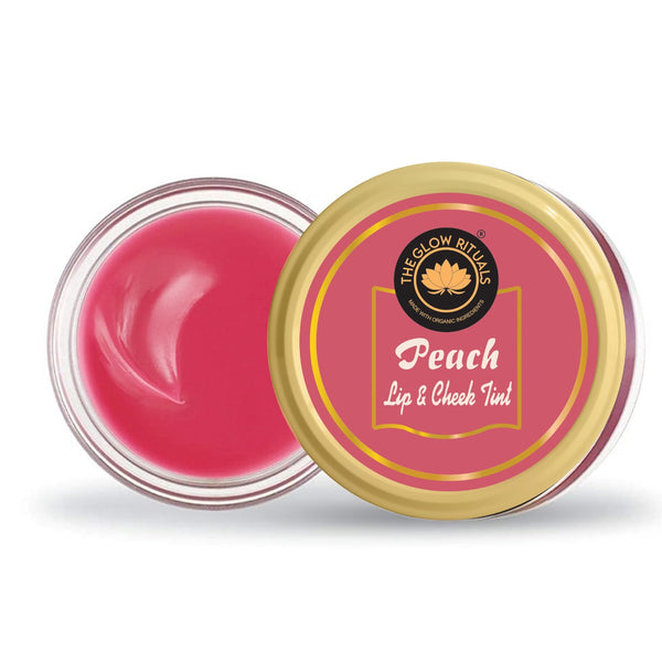 Peach lip & cheek tint- LIP & CHEEK MAKEUP CARE – GlowRituals